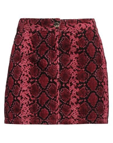 Pinko Mini Flared Corduroy Skirt - Garnet