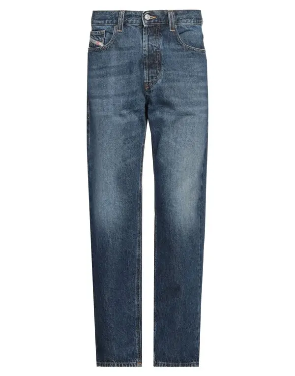 DIESEL® Cotton Denim Tapered Jeans