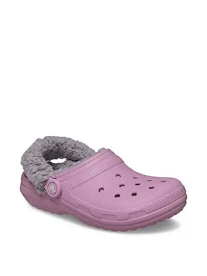 Pink Crocs Classic Fleece Lined Clog - Pink
