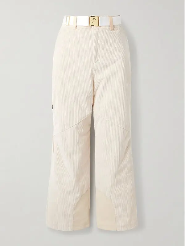 Bogner Belted Panelled Ski Pants