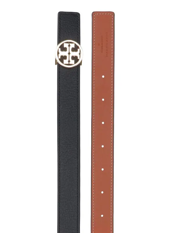 Tory Burch Reversible Miller Belt - Black
