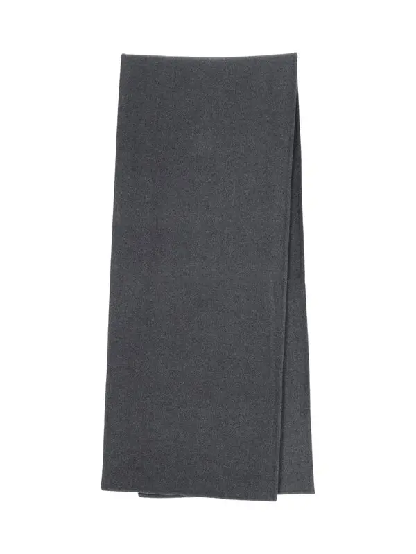 BERNER KUHL Wool And Cashmere Blend Scarf - Gray