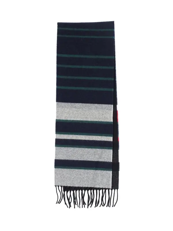 Paul Smith Merino Wool And Cashmere Scarf - Multi