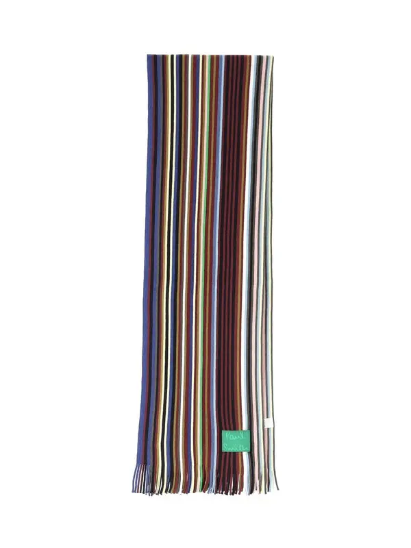 JW Anderson Merino Wool Scarf - Multi