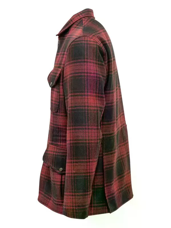 CECCARELLI Check Shirt Jacket