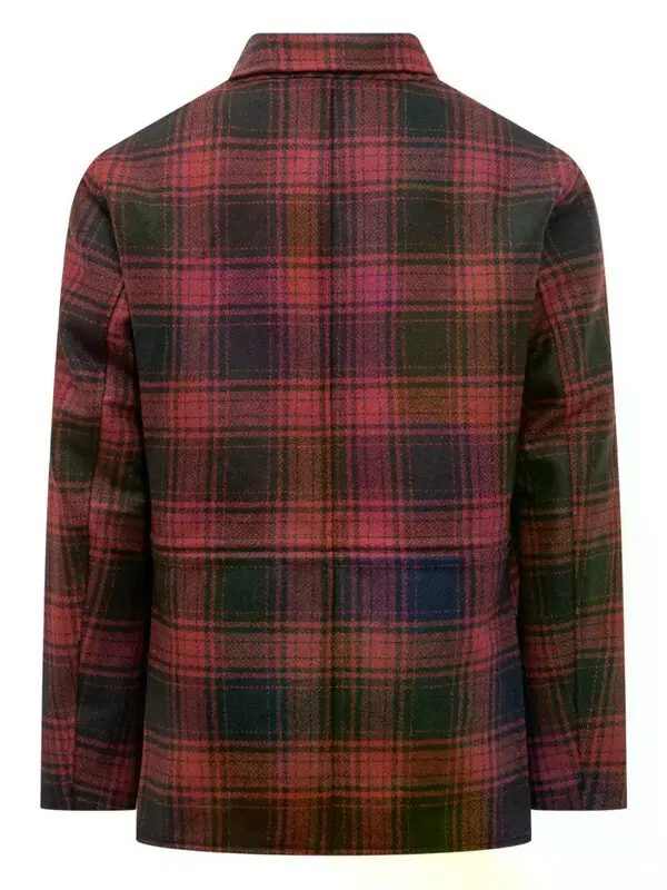 CECCARELLI Check Shirt Jacket