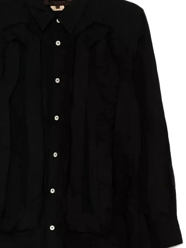 Comme Des Garçons Cut-out Blouse