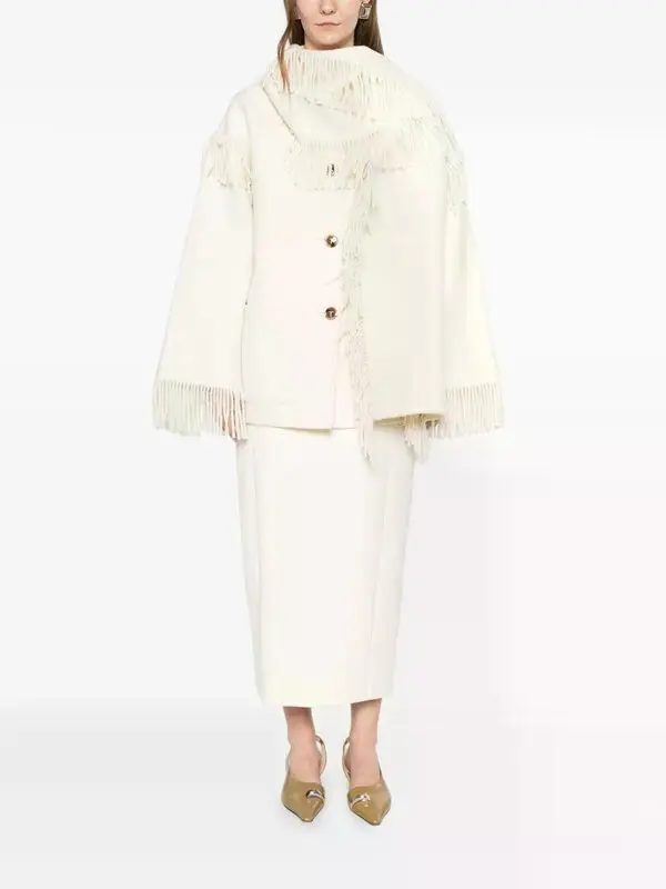 TOTEME Fringed Mantel Jacket