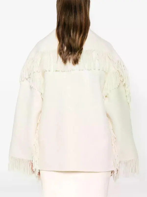 TOTEME Fringed Mantel Jacket