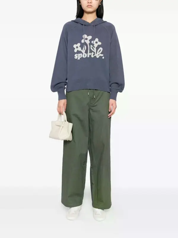 SPORT B. BY AGNÈS B. Drawstring Straight Trousers