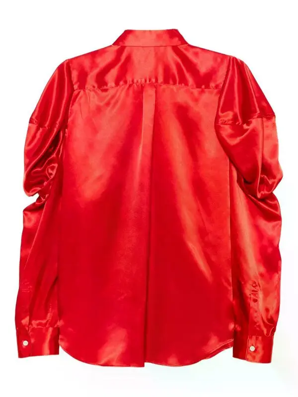 Comme Des Garçons Button-up Blouse - Red