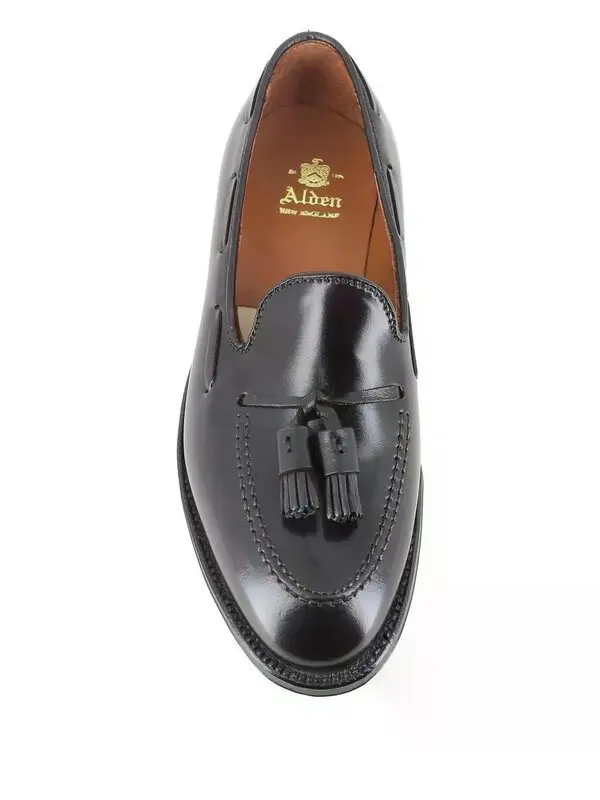 Alden Tassel Leather Loafers