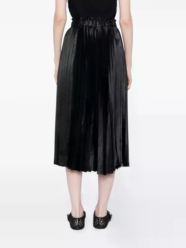 TO B. BY AGNÈS B. Pleated Midi Skirt