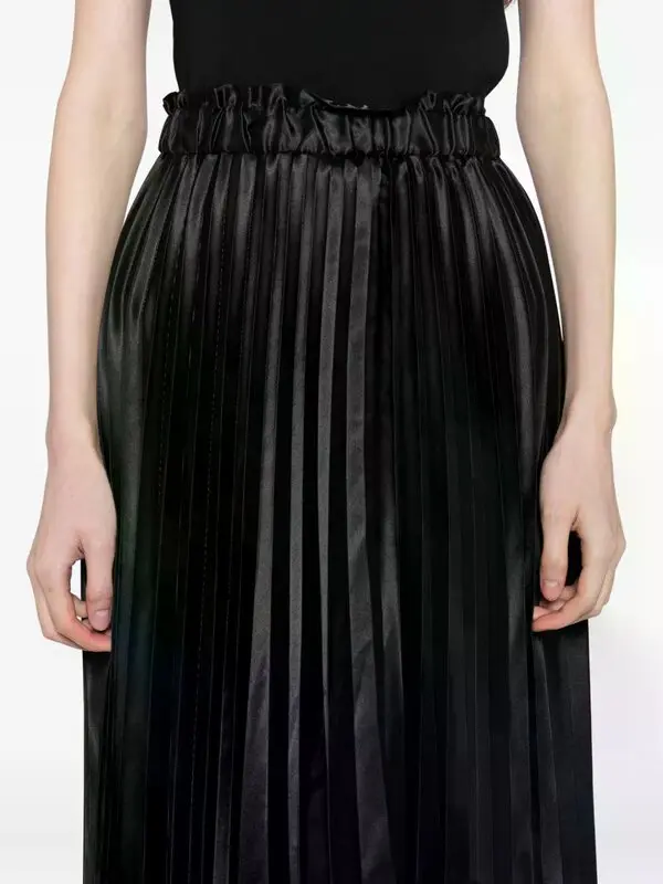 TO B. BY AGNÈS B. Pleated Midi Skirt