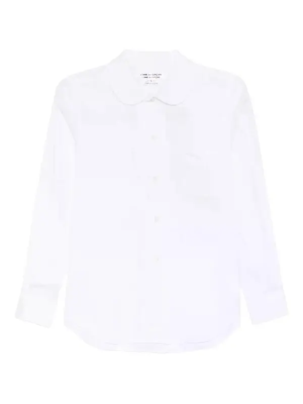 Comme Des Garçons Round-collar Shirt