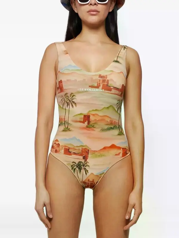 LES BENJAMINS Printed Swimsuit