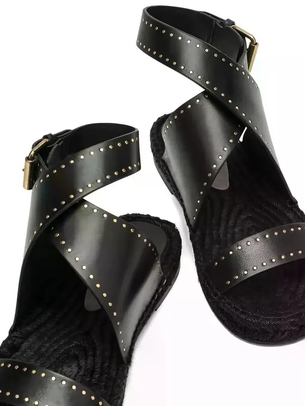Isabel Marant Studded Cross-strap Sandals