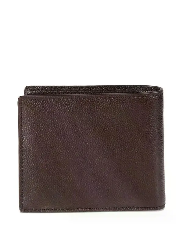 TOD'S Logo Plaque Wallet - Brown