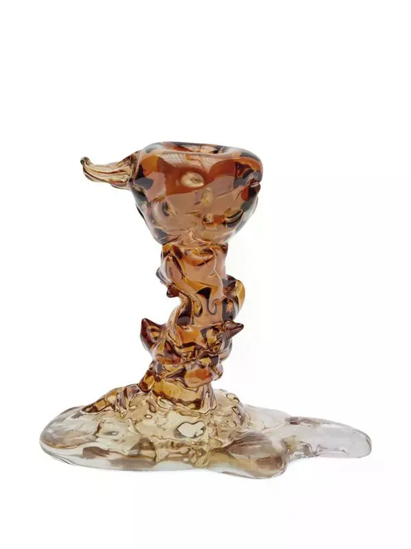 POLSPOTTEN Sculptural Glass Candle Holder