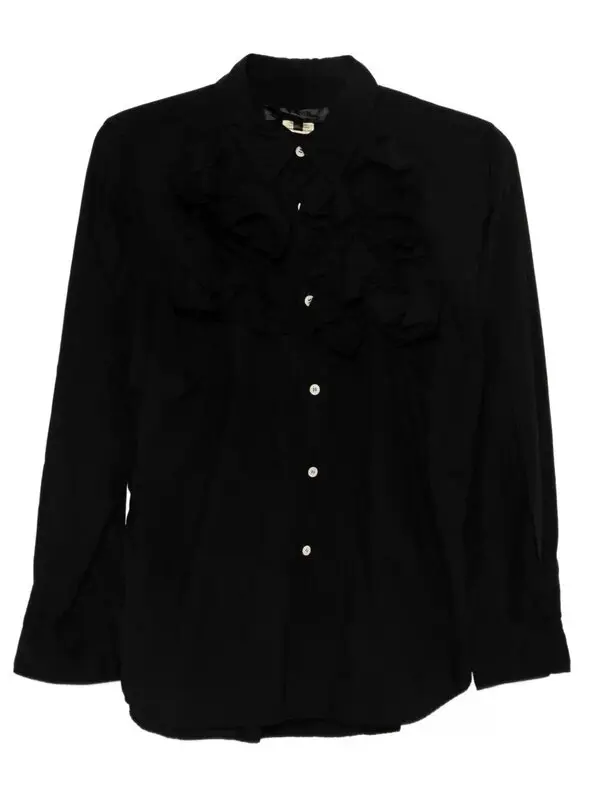 Comme Des Garçons Rose Detail Blouse