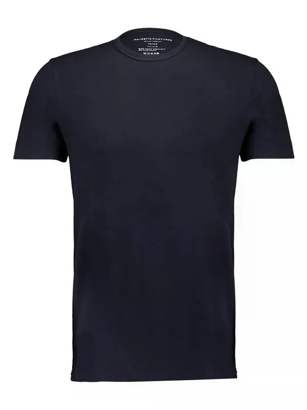 Majestic Filatures Round Neck Shirt - Blue