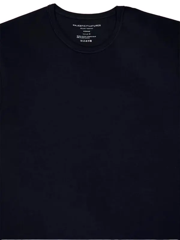 Majestic Filatures Round Neck Shirt - Blue