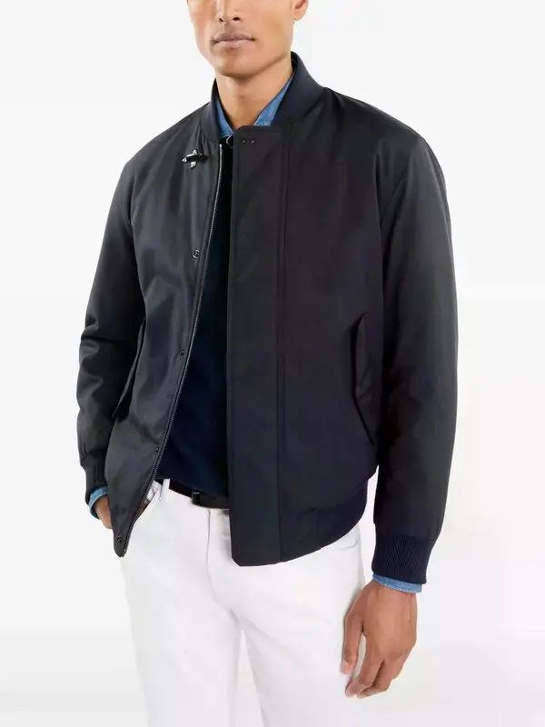 FAY Zipped Bomber Jacket