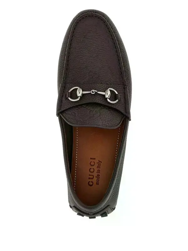 Gucci Horsebit Leather Loafers