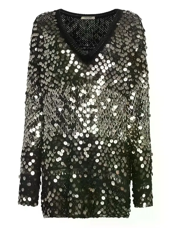Roberto Cavalli Sequin-embellished Sweater