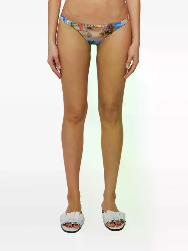 LES BENJAMINS Printed Bikini Bottom
