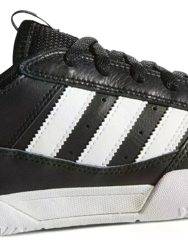 Adidas Leather Striped-detail Sneakers