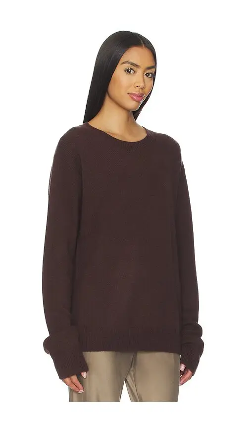Eterne James Cashmere Sweater - Espresso