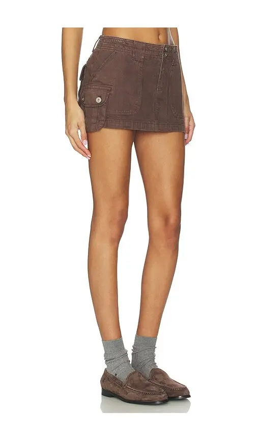 GUIZIO Anais Cargo Mini Skirt