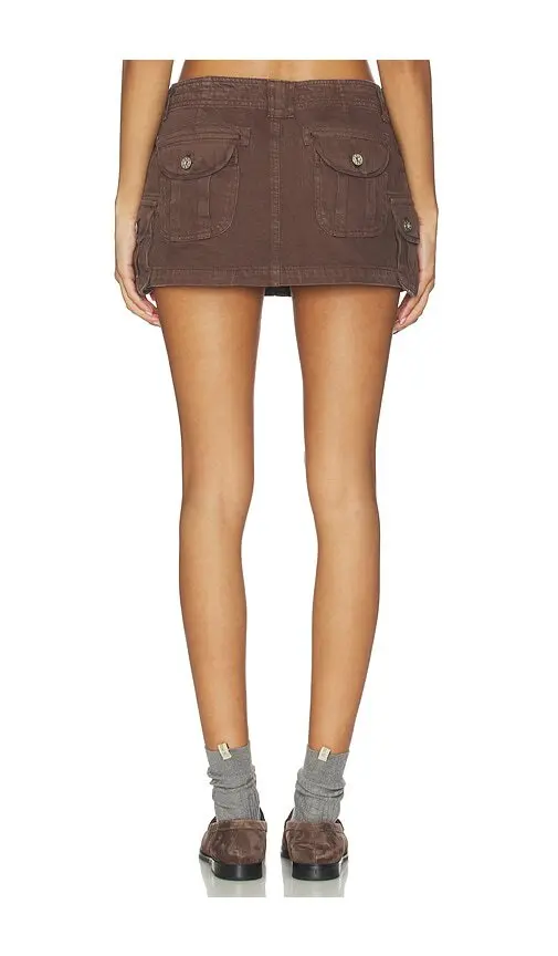 GUIZIO Anais Cargo Mini Skirt