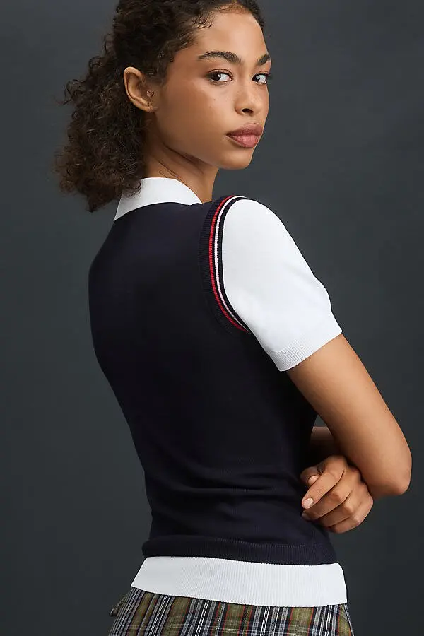 ROWING BLAZERS Layered Polo Shirt
