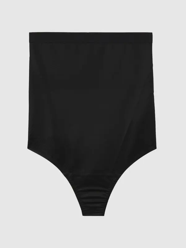 Spanx High Waisted Thong - Black
