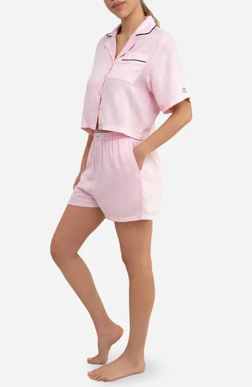 SUNDAY CITIZEN Piped Cotton Blend Pajamas