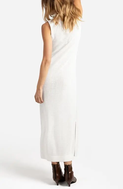 SUNDAY CITIZEN Knit Slit Hem Nightgown - Off White