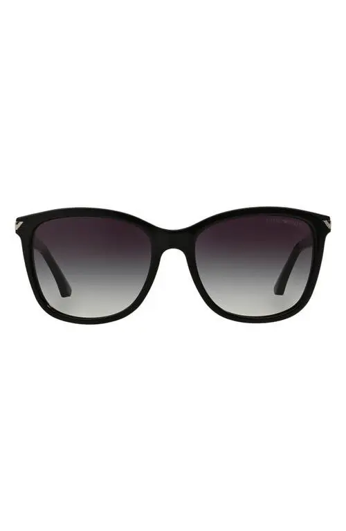 Emporio Armani 56mm Square Sunglasses