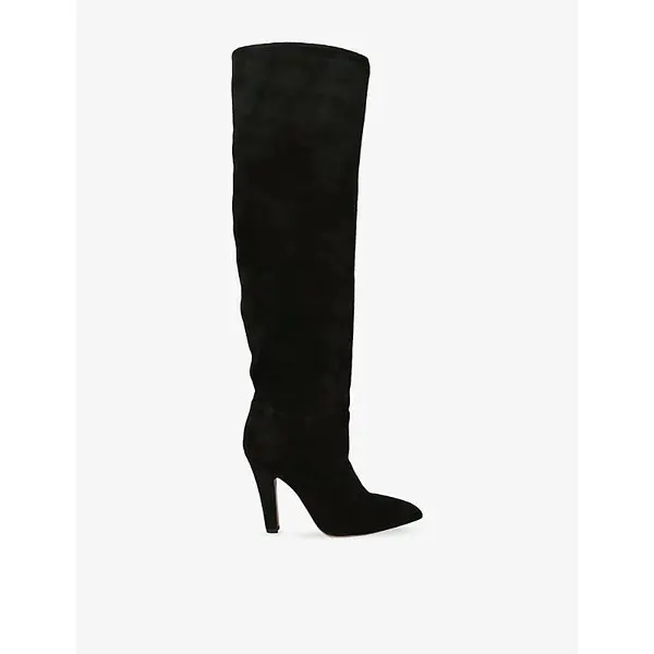 Paris Texas Else 100 Suede Knee-high Boots