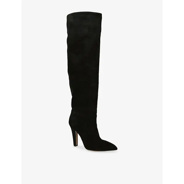 Paris Texas Else 100 Suede Knee-high Boots