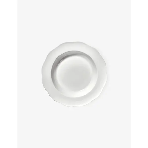 SERAX Silhouette Porcelain Pasta Plate - White