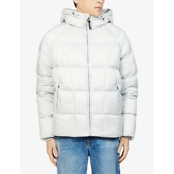 BELIER Ripstop Down-filled Puffer Jacket - Dove Grey