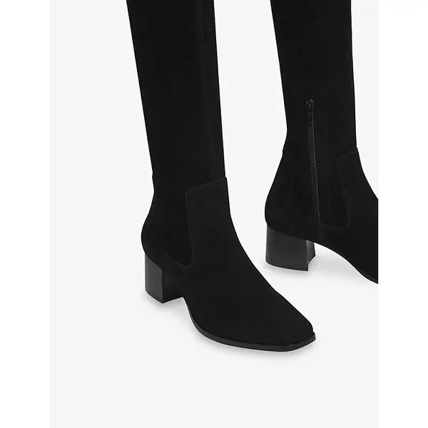 Whistles Blaire Stretch Leather Knee-high Boots