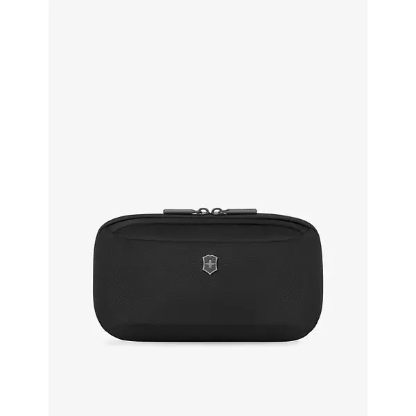 VICTORINOX Werks Traveler 7.0 Woven Toiletry Bag - Black