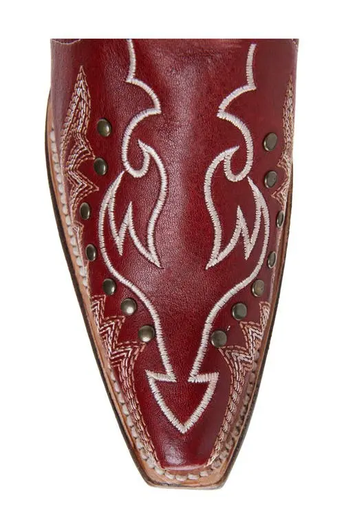 CIRCLE G Embroidered Studded Western Boots