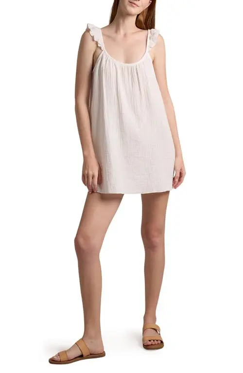 SUNDAY CITIZEN Cotton Muslin Chemise - Off White