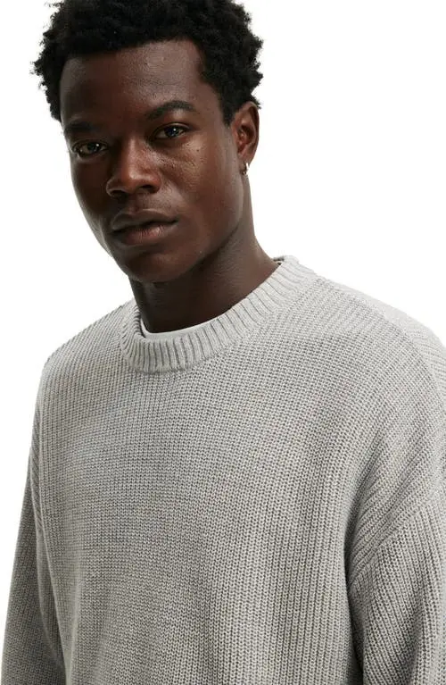 COTTON ON Box Fit Crew Knit