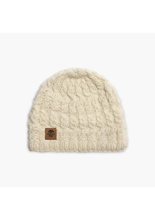 Turtle Fur Mika Wool Beanie - White