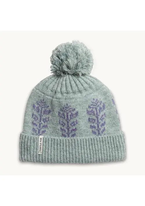 Turtle Fur Freya Pom Beanie - Sage